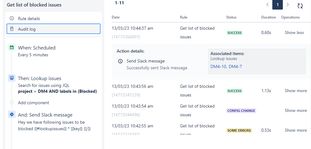 Solved: How to display list of items which have Blocked la...