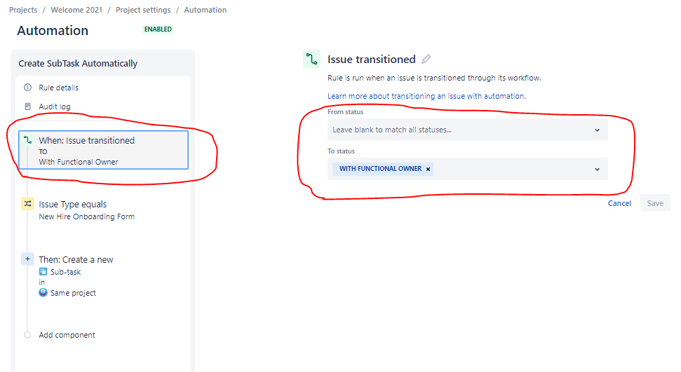 Solved: Need some assistance with Jira Automation