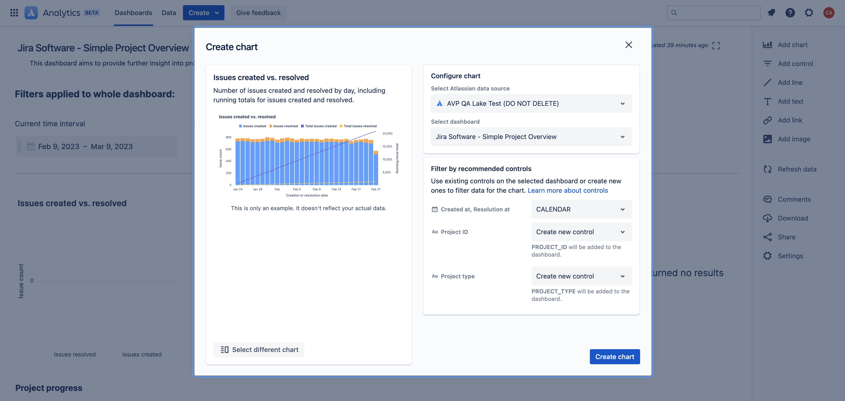 New Feature: Create new charts from a template - Atlassian Community