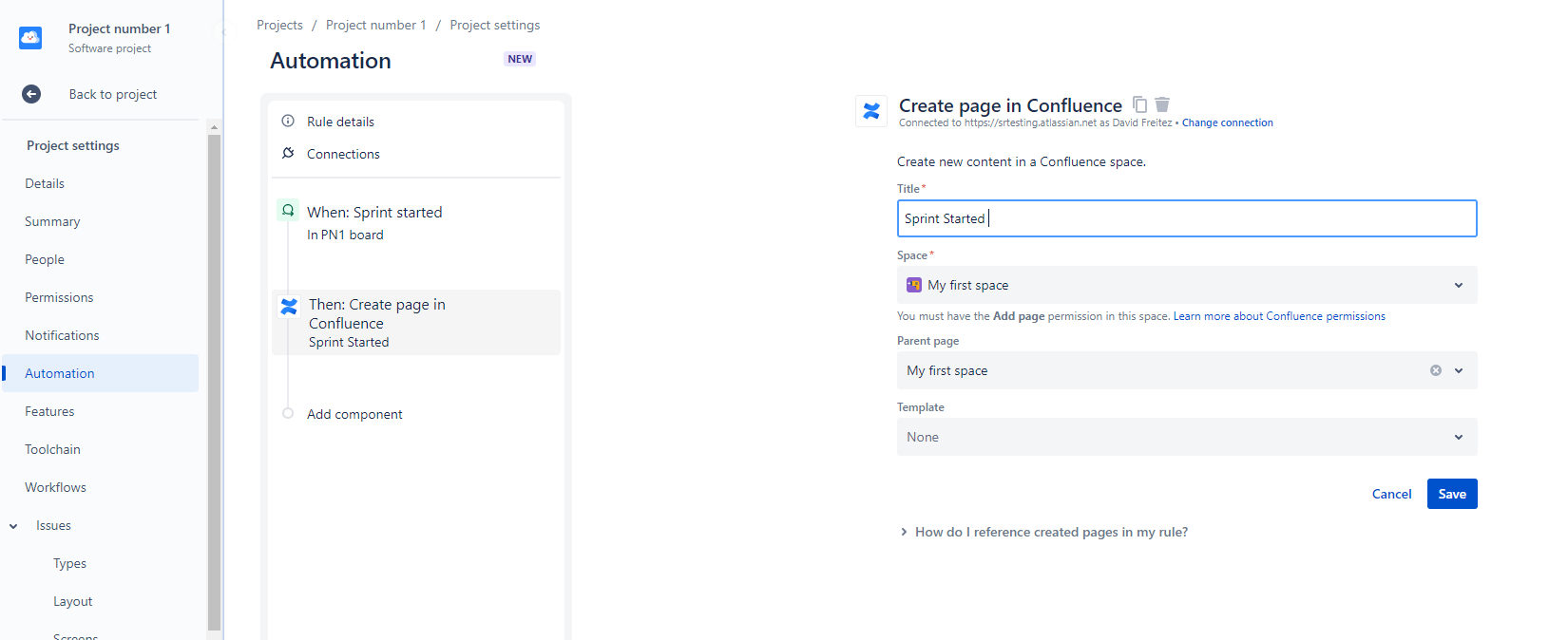 Solved How To Use Jira Automation To Create A Confluence
