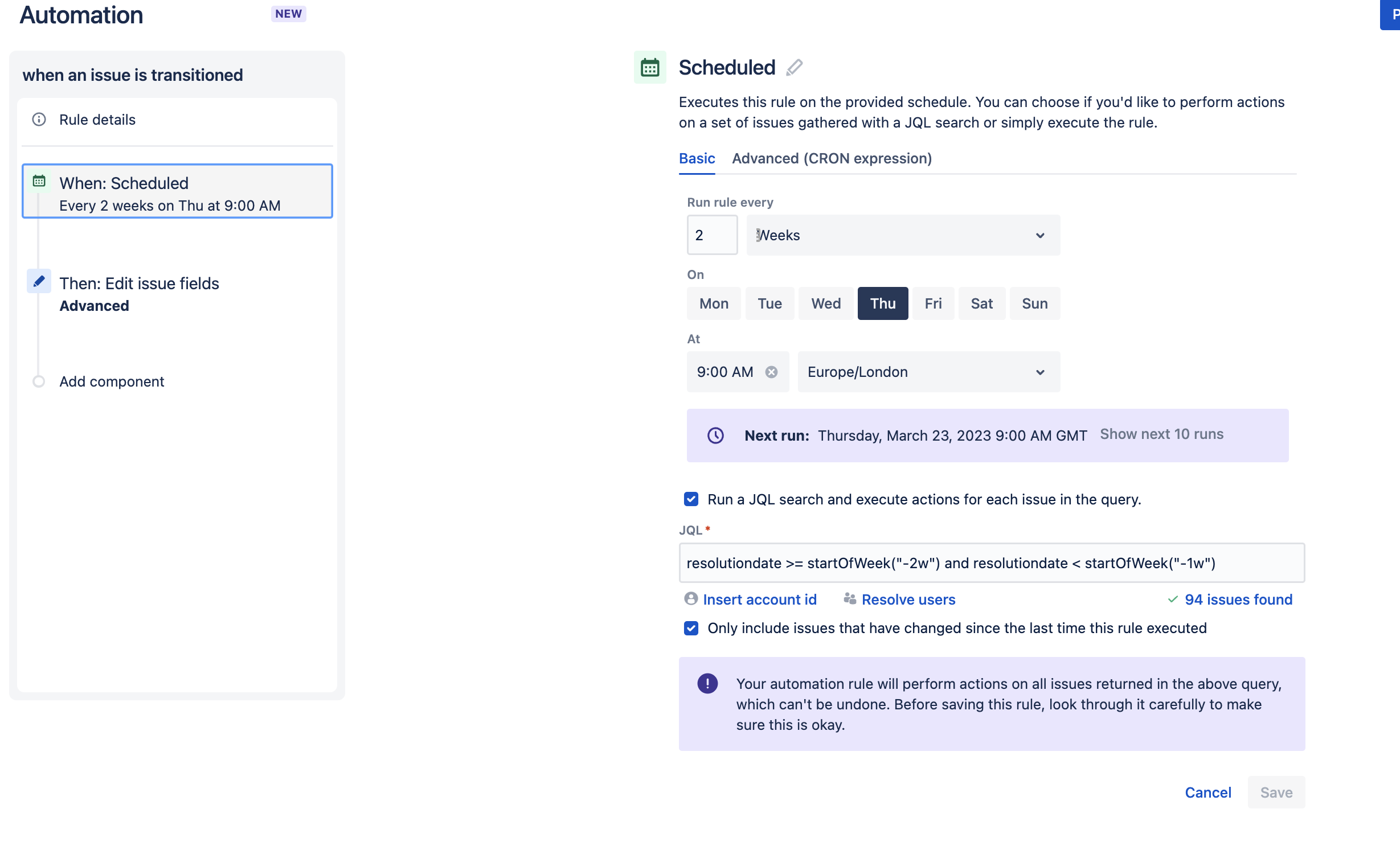 Solved: How to clear Resolved (Done) issues from the board...