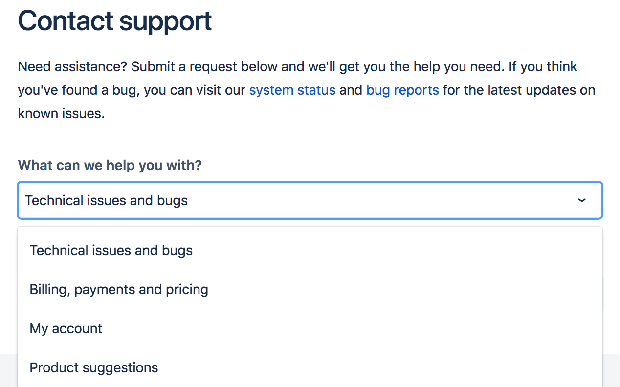 Technical issues and bugs disabled in What can we ...