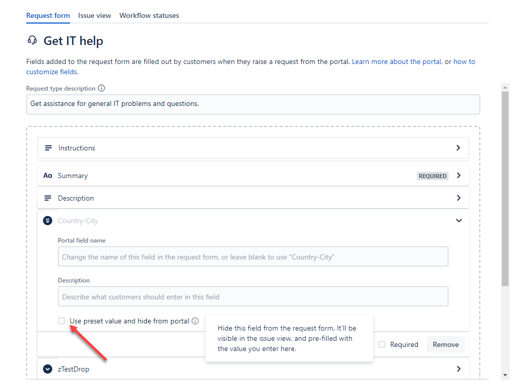 Possible to make a custom field read only in JSM