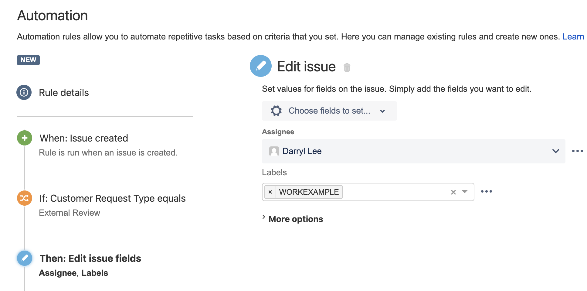 Solved: How to automatically add a label to an issue at cr...