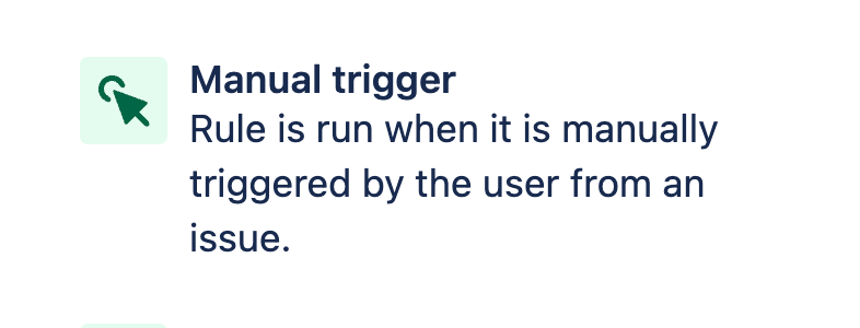 Jira Cloud automation: Manual trigger rules are mo... - Atlassian Community Jira Cloud automation: Manual trigger rules are mo... - Atlassian Community