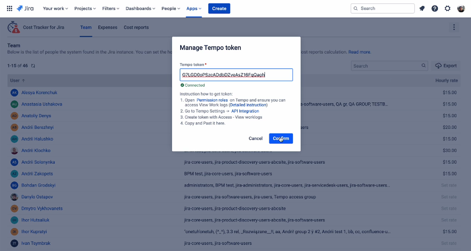 How to Move Tempo Worklogs to Cost Report? - Atlassian Community