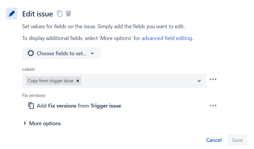 Solved In Jira Automation How To Inherit Fix Version I 1564