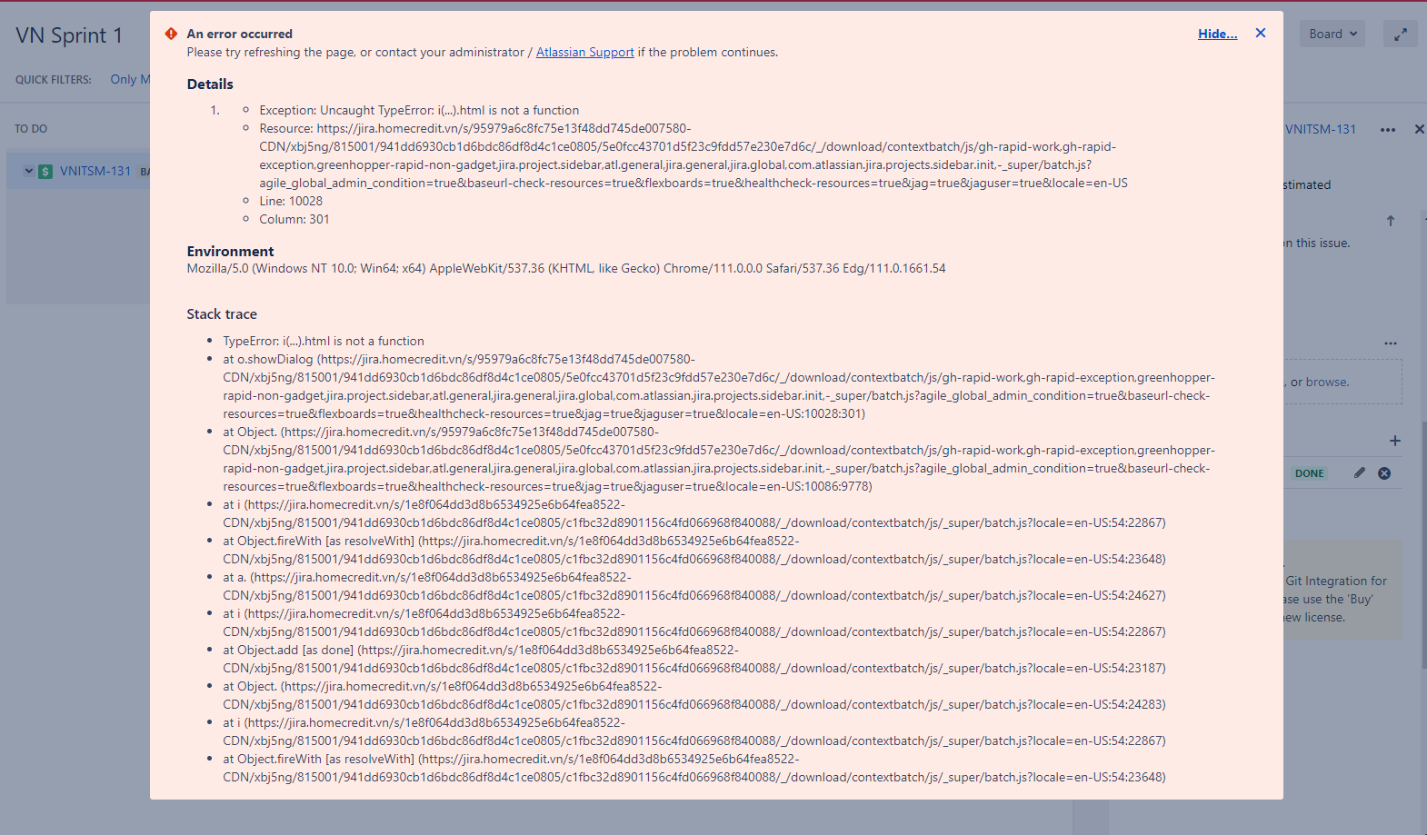 Exception Uncaught Typeerror I Is Not