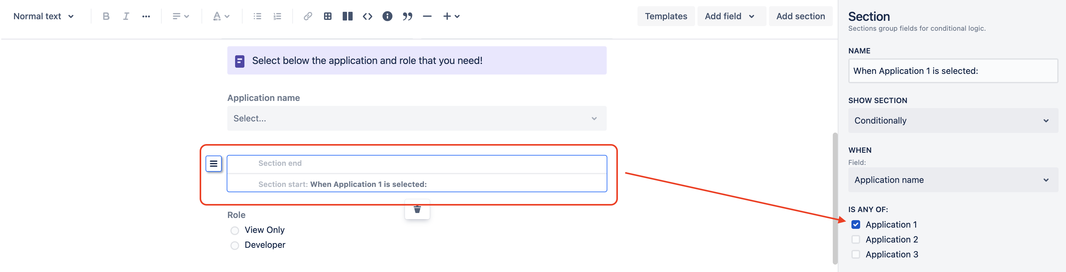 Missing features while creating forms