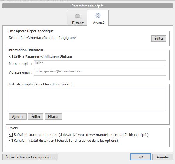 Installing Mercurial Support 