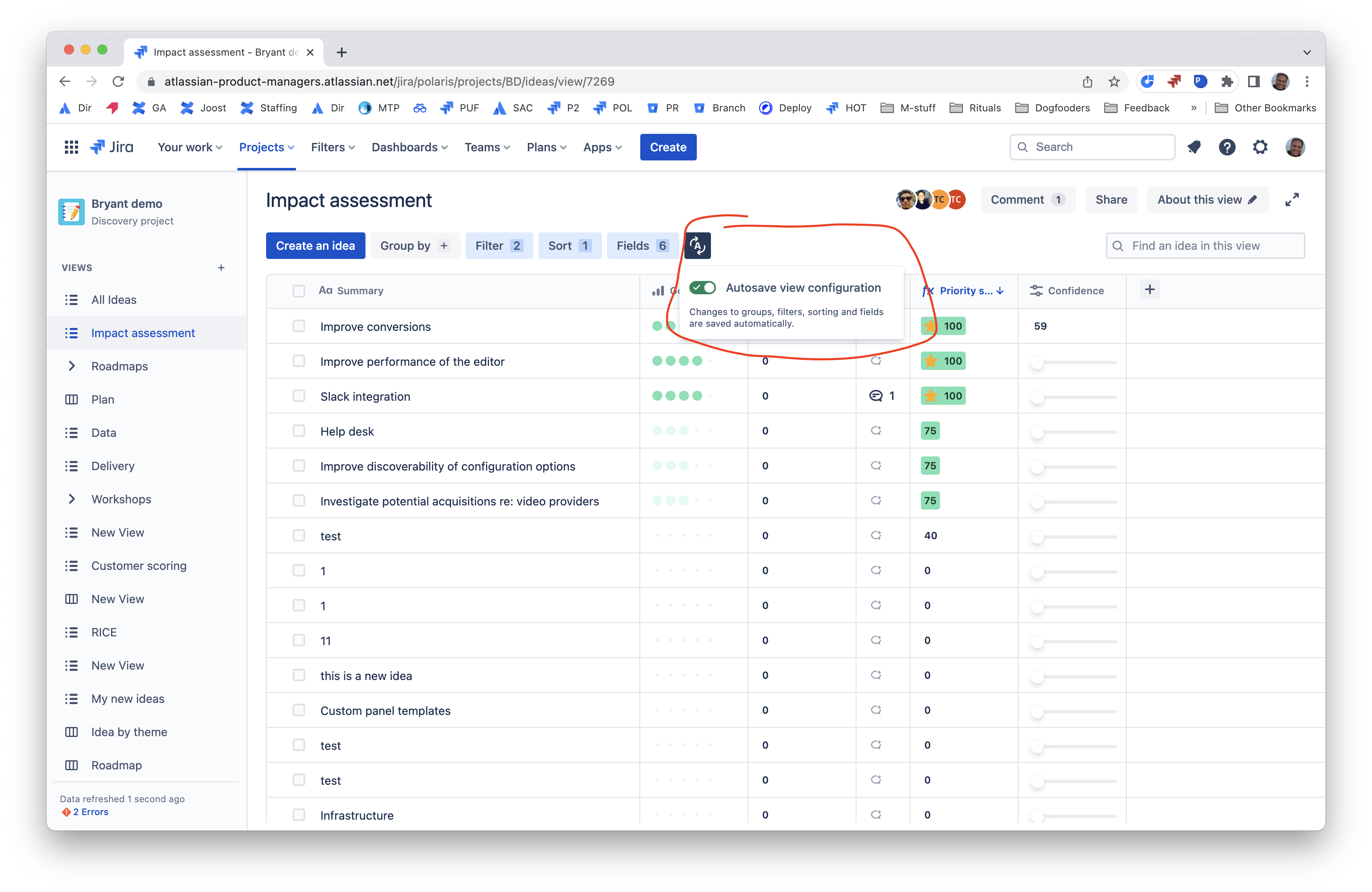 Solved: Is there a way to lock views?