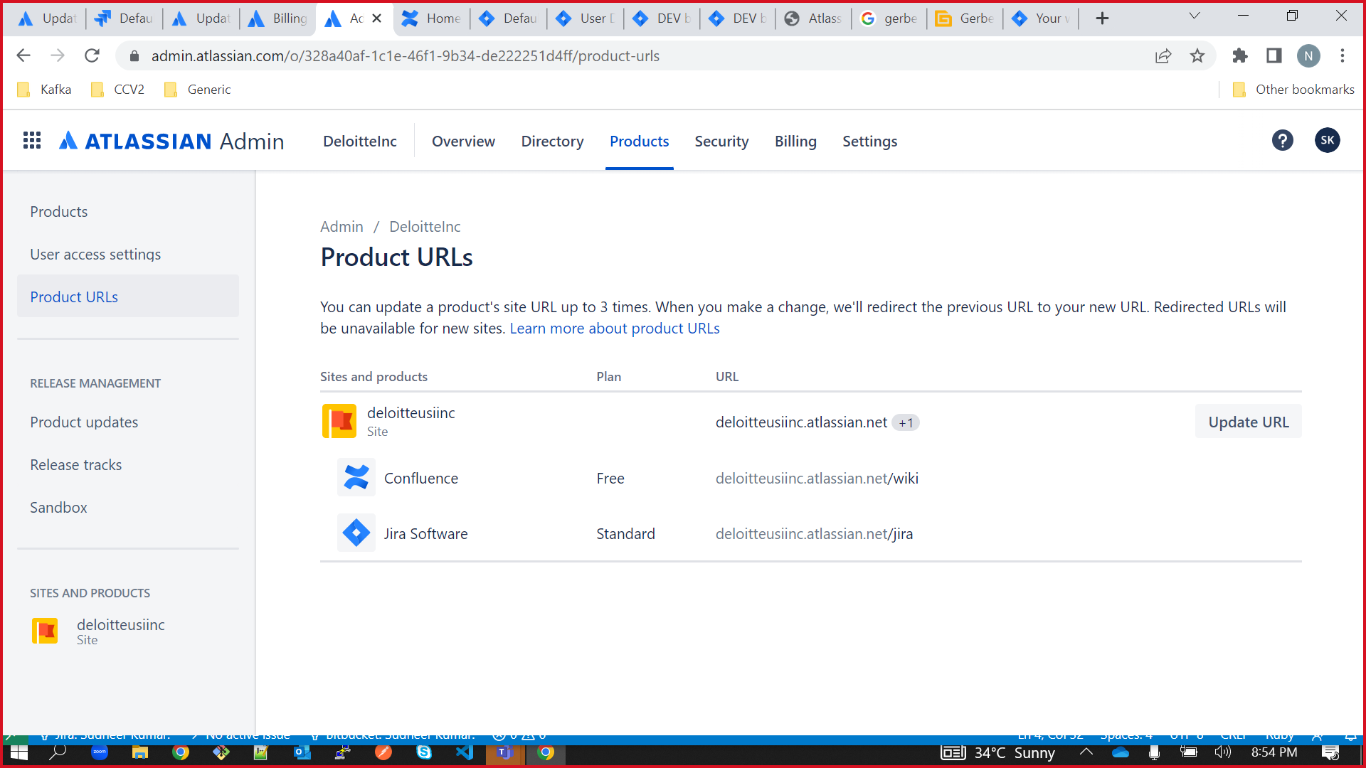 Possibility of switching/transferring of domain fo...