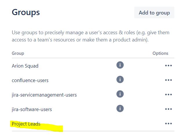 Solved: Default project roles not working