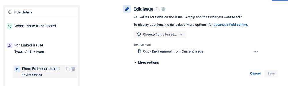 Solved: Jira Automation - Copy Custom Field from linked is... Solved: Jira Automation - Copy Custom Field from linked is...