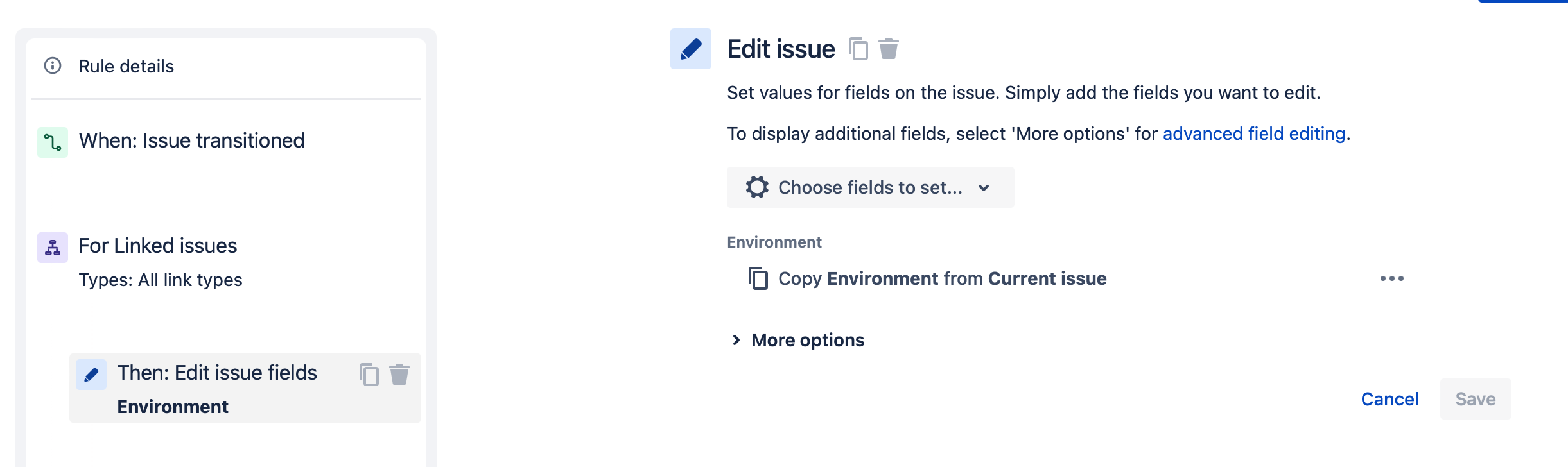 Solved: Jira Automation - Copy Custom Field from linked is... Solved: Jira Automation - Copy Custom Field from linked is...