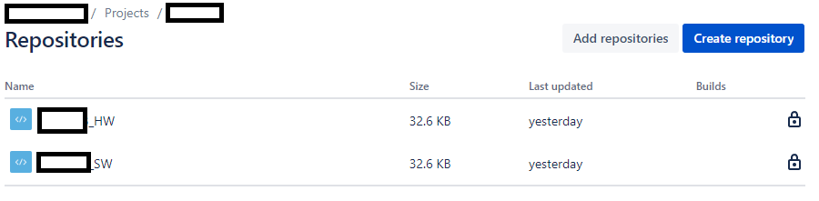 Solved: Add new repositories to a project from within the ...