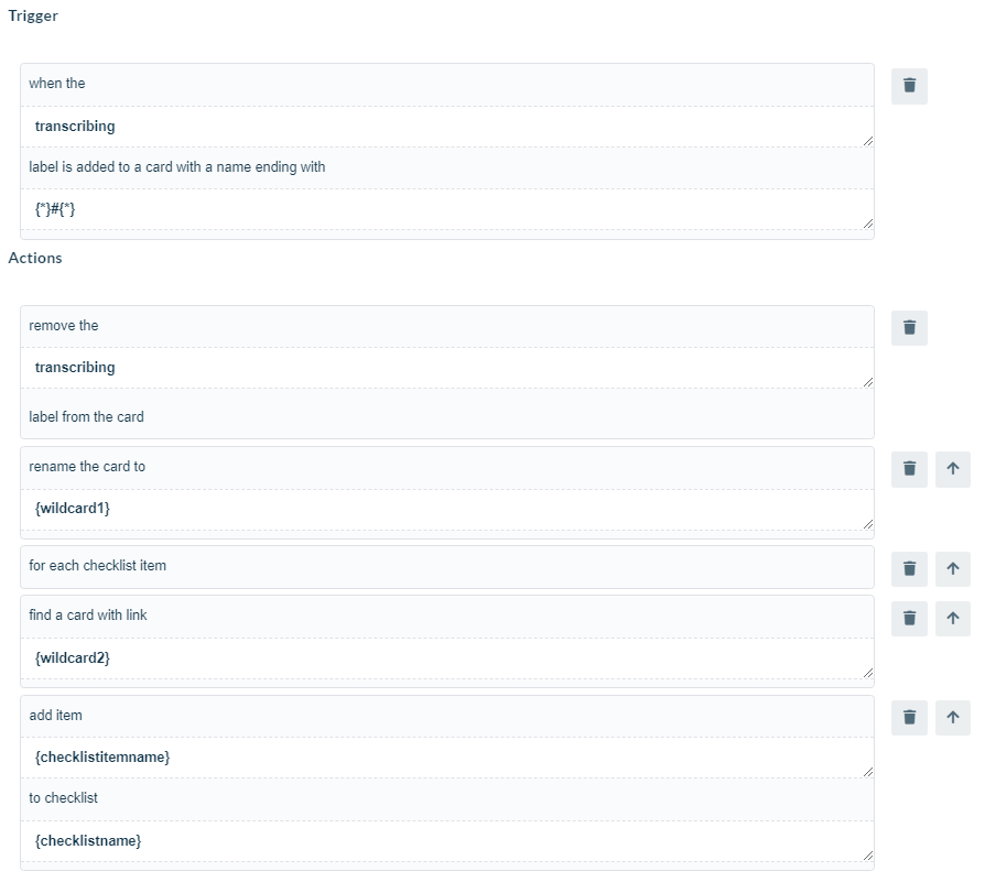 Add checklists from all cards with the same label