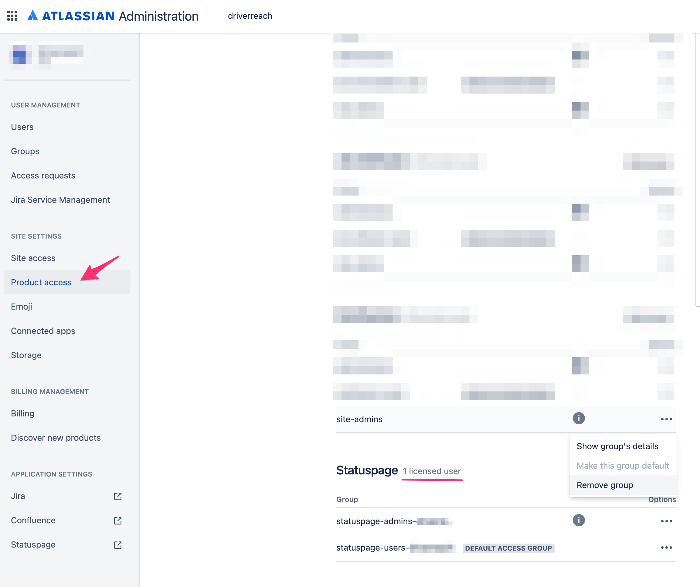 Activate Public page on Statuspage.io