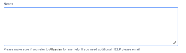 Text Formatting in Jira request form