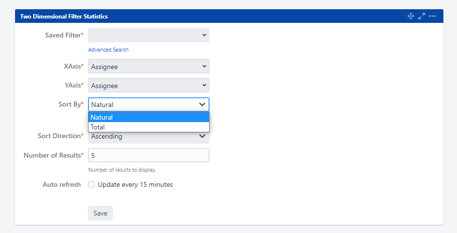 How do I change the order of the statuses in the D...