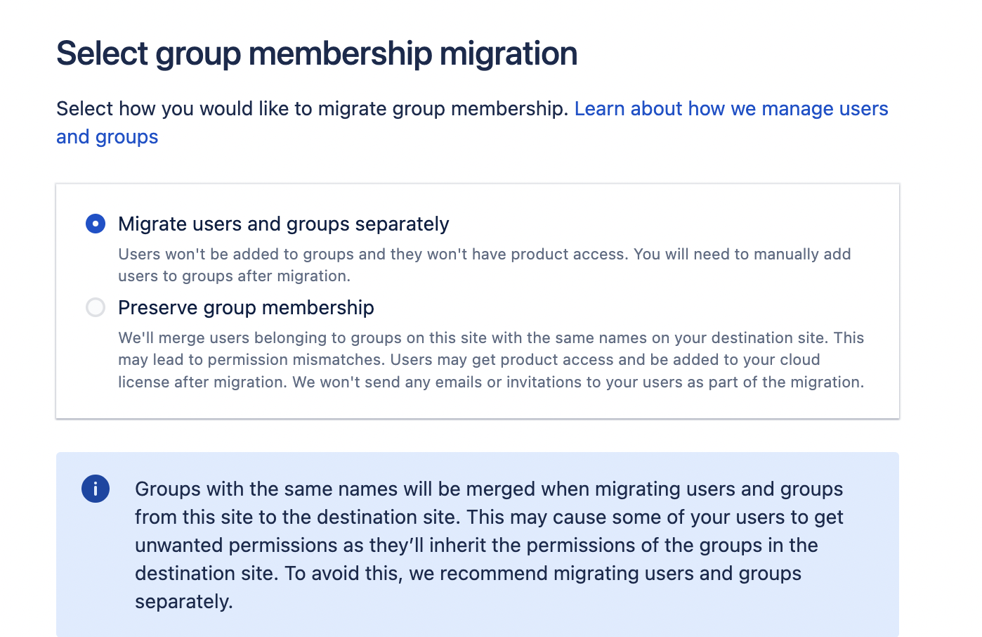 Solved: How to exclude users from Migrate Cloud Site tool?