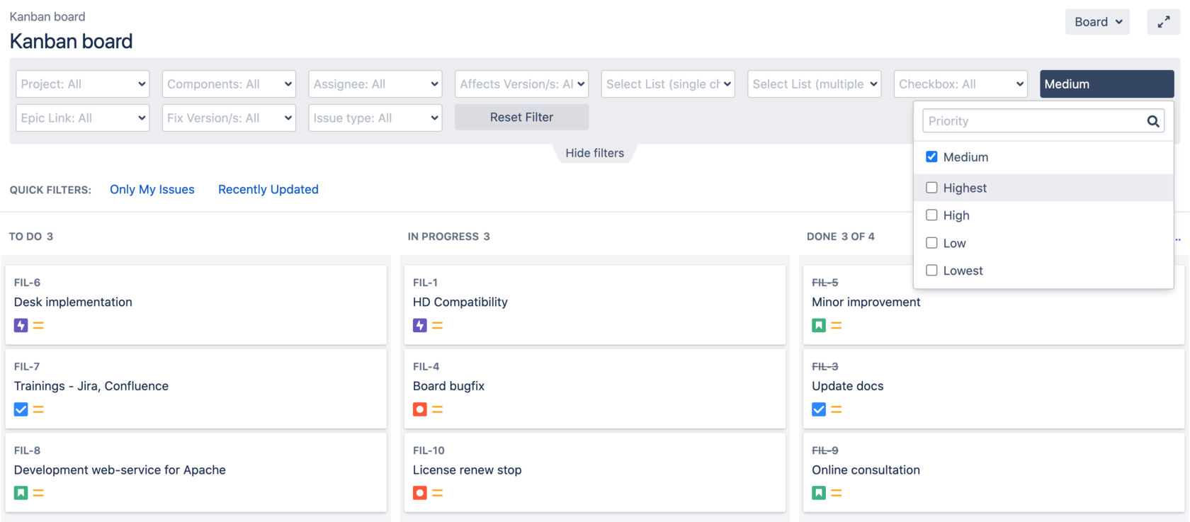 Agile Filters for Jira Board – effective way for a... - Atlassian Community