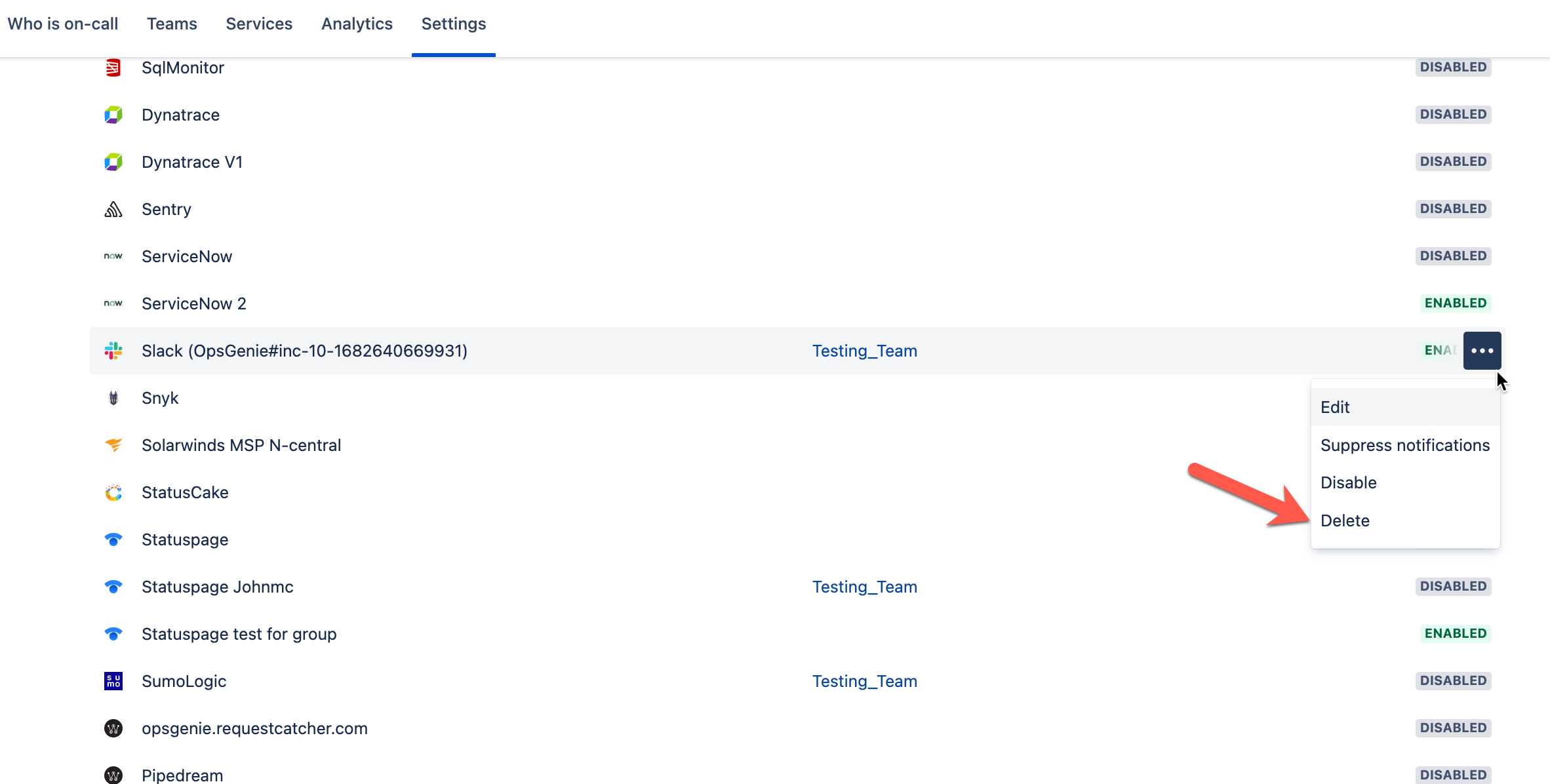 MS teams change channel