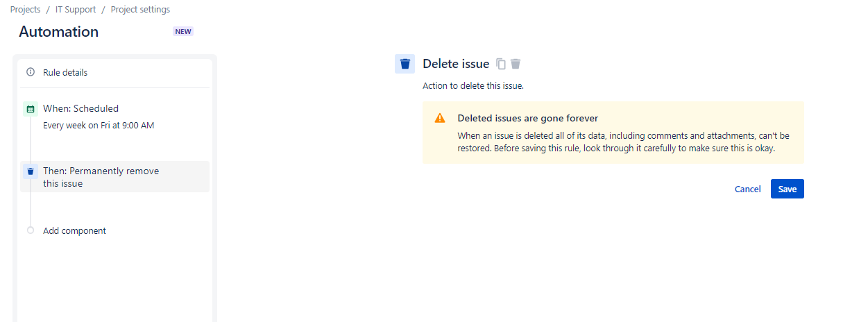 How do I delete more than 100 thousand issues from... How do I delete more than 100 thousand issues from...