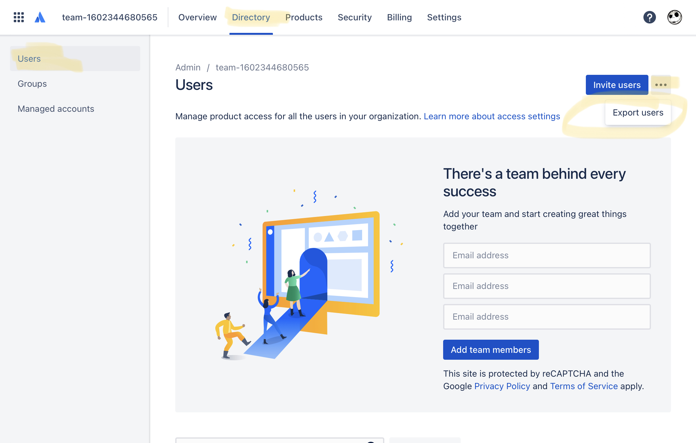 Users not logged on for a long time in Jira.