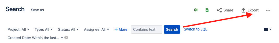 Solved: CSV extract of project data