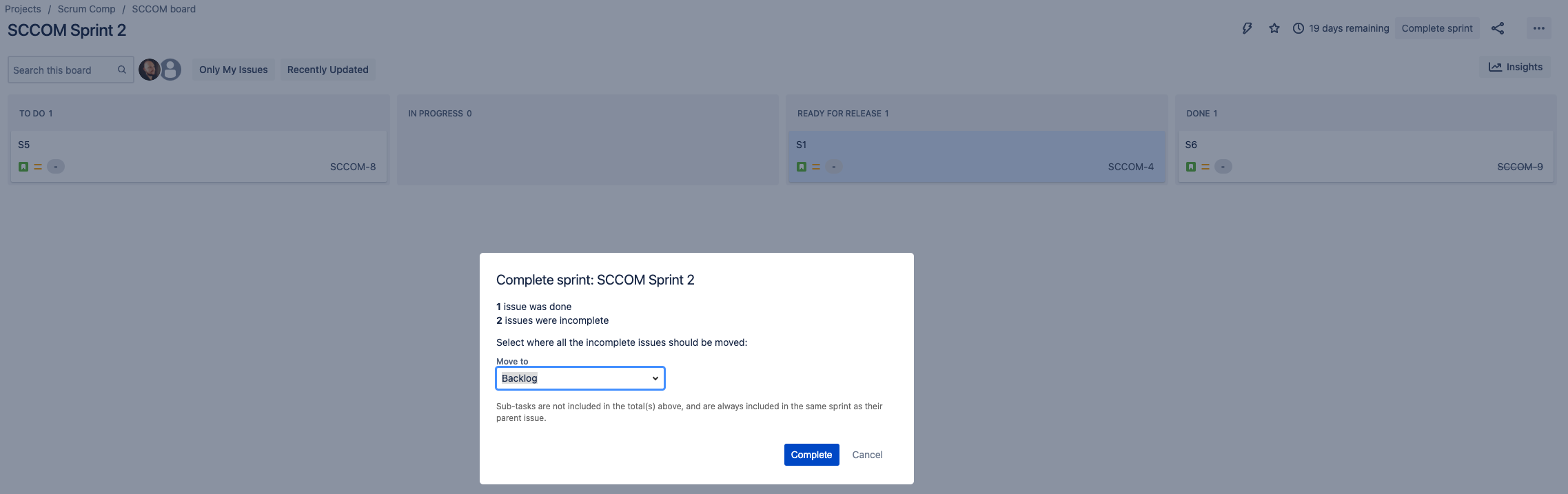 Solved: How to move "ready for release" tickets back to th...
