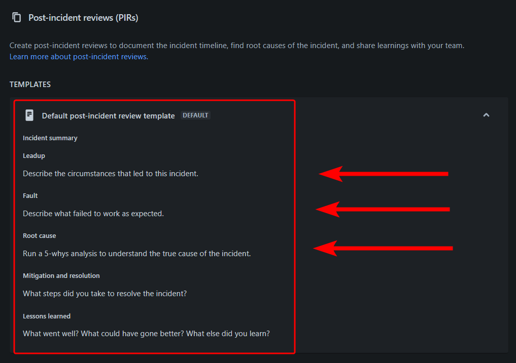 What Is The Expected Functionality Of The Default