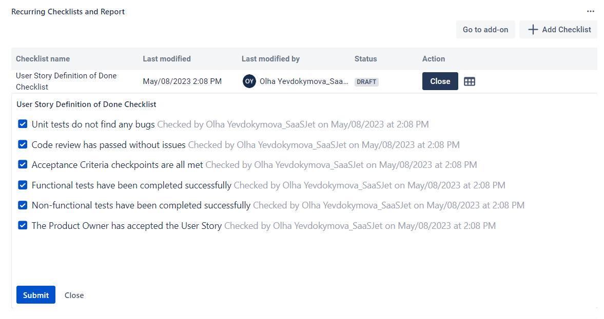 How to Automate the Jira Definition of Done Checkl... - Atlassian Community