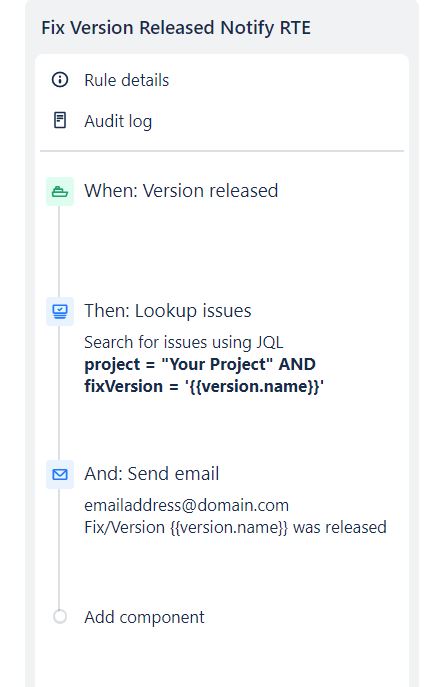 Solved: How do you get the fix version name and list of is...