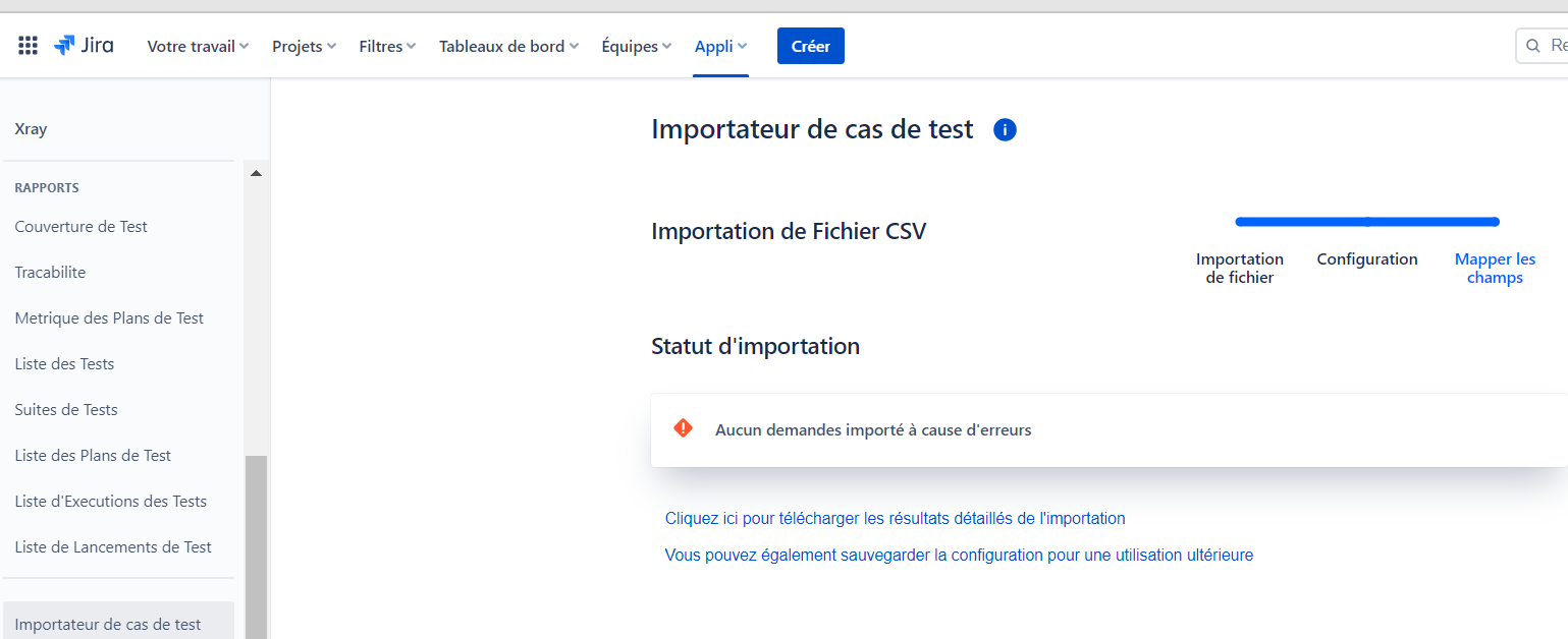 Solved: X Ray - Trouble importing test case from csv file