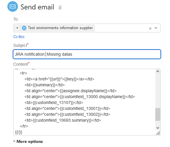 Scheduled email notification with automation using...