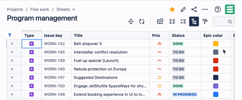 Solved: Epic colors not rendered correctly in List View