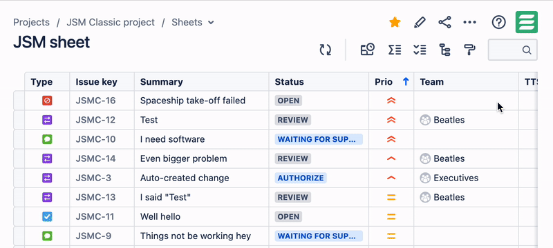 Configure more than 100 queues in JSM Data center