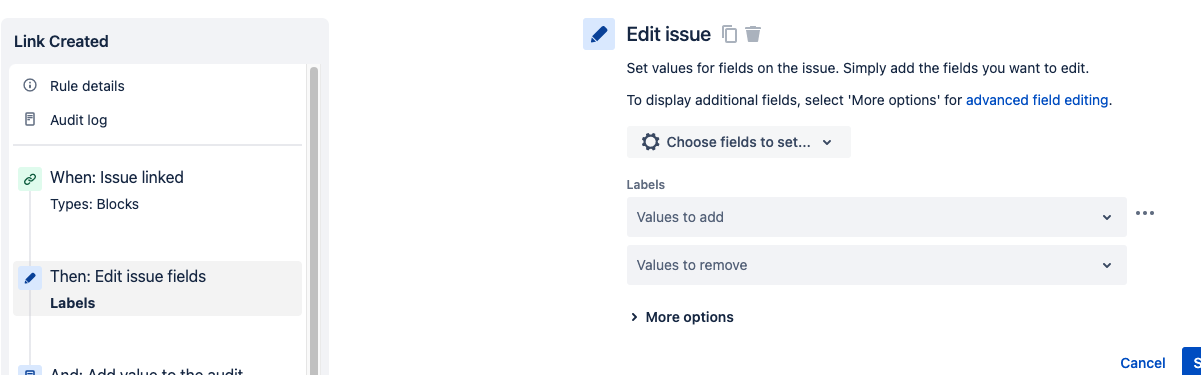 Solved: Jira Automation - How to add a label on source iss...