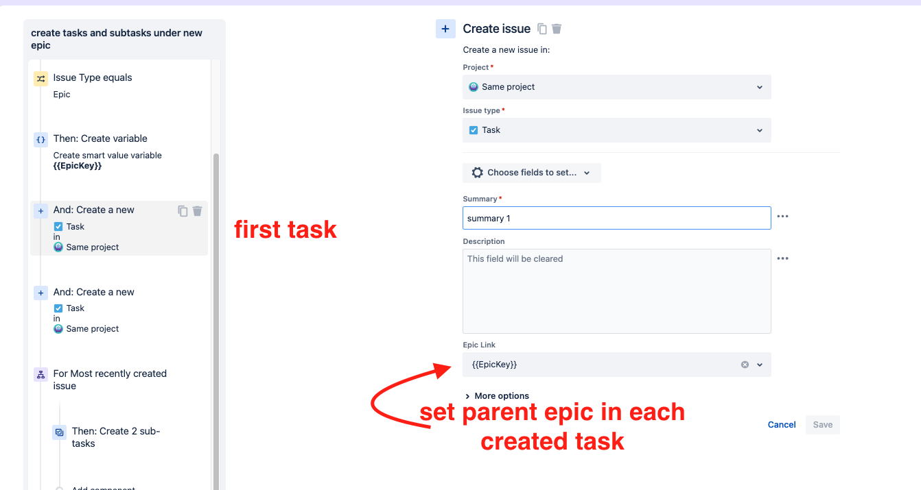 Solved Automation For Adding Issues To An Epic At Issue C