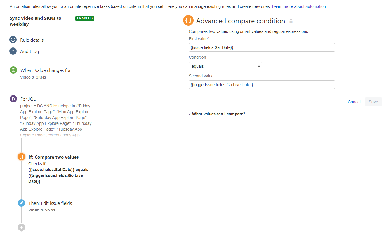 Solved Using Jira Automation To Copy A Custom Field Value