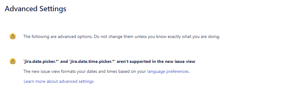 How to set standard date and time format?