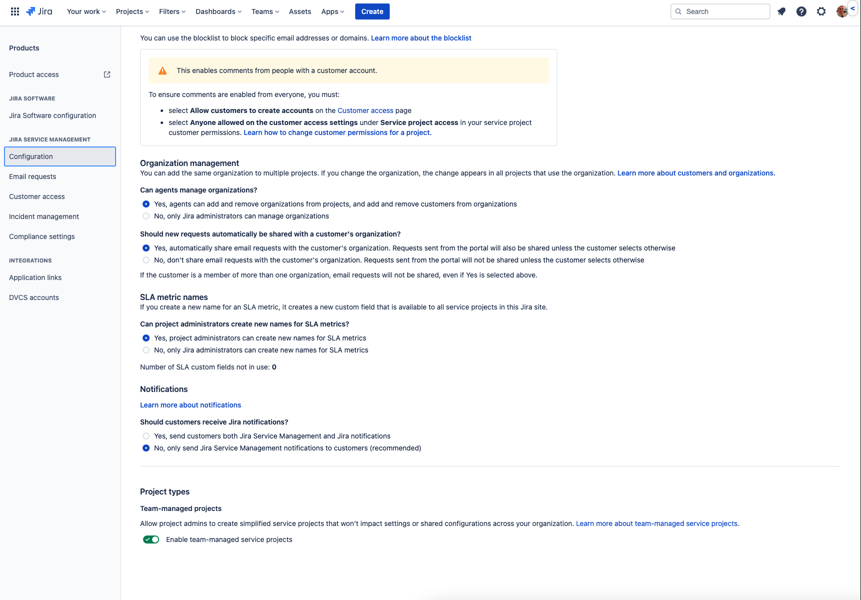 Customer Notifications are not being sent - Atlassian Community