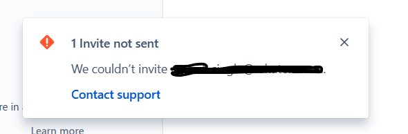 Solved: Team managed software project - User Invite not se...