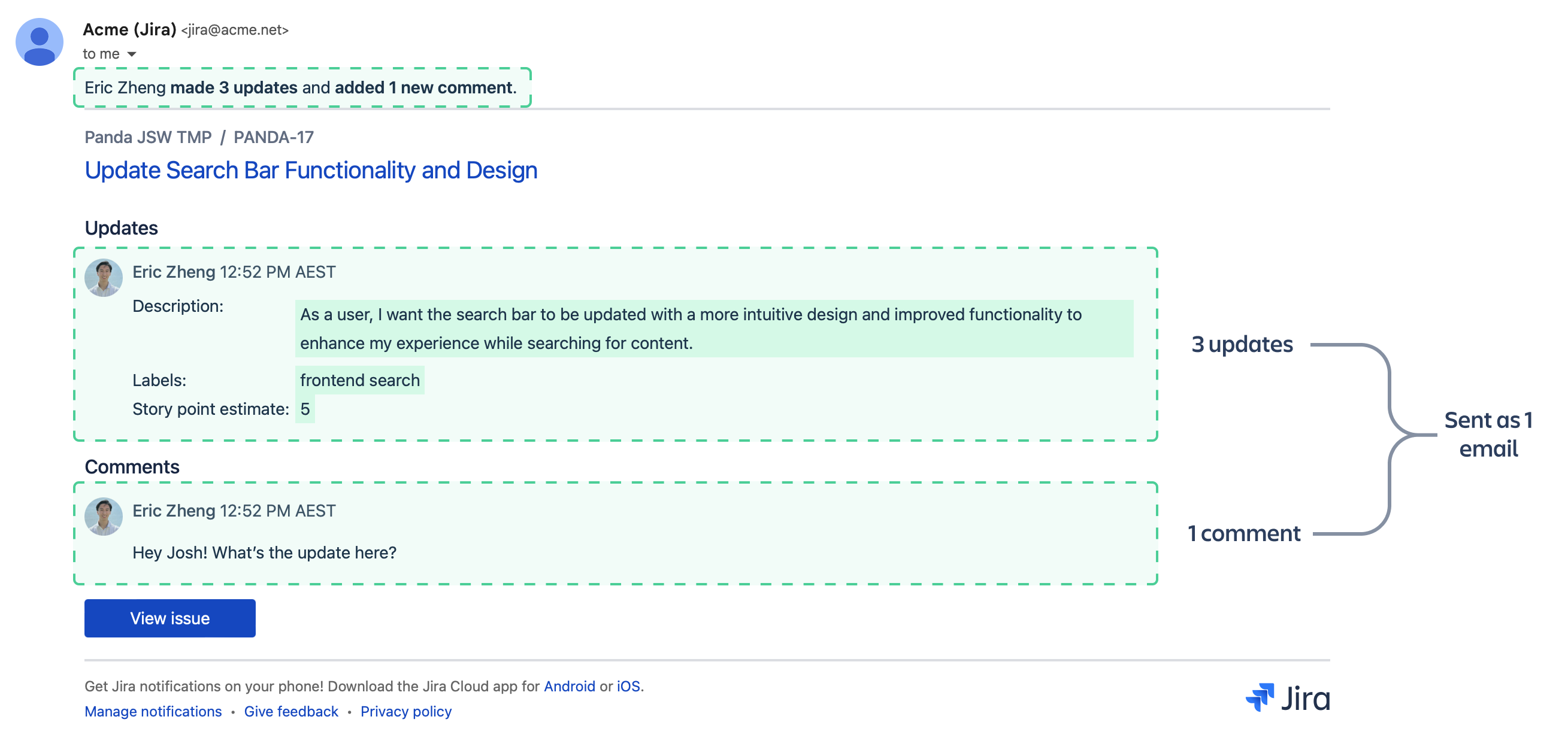 Say goodbye to inbox overload: Updates to Jira ema... - Atlassian Community