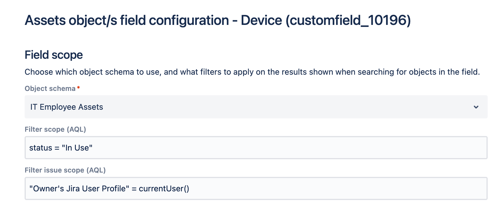 Solved: JQL/AQL Query Filter to Tie a Specific Attribute t...