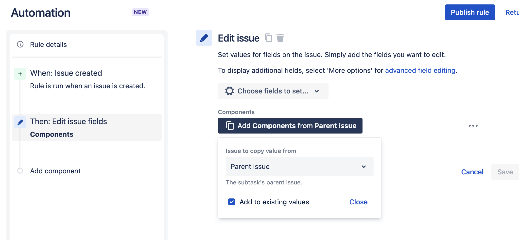 Solved: Copying components from parent to sub-task doesn't...