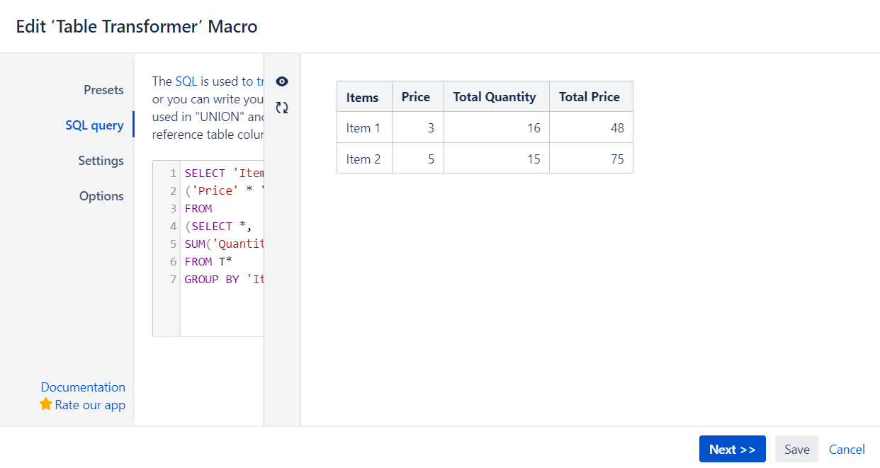 Solved Confluence Table Transformer Macro Need Help I