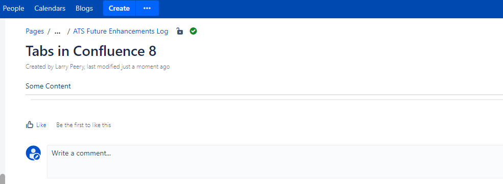User Macros For Creating Tabs - Atlassian Community
