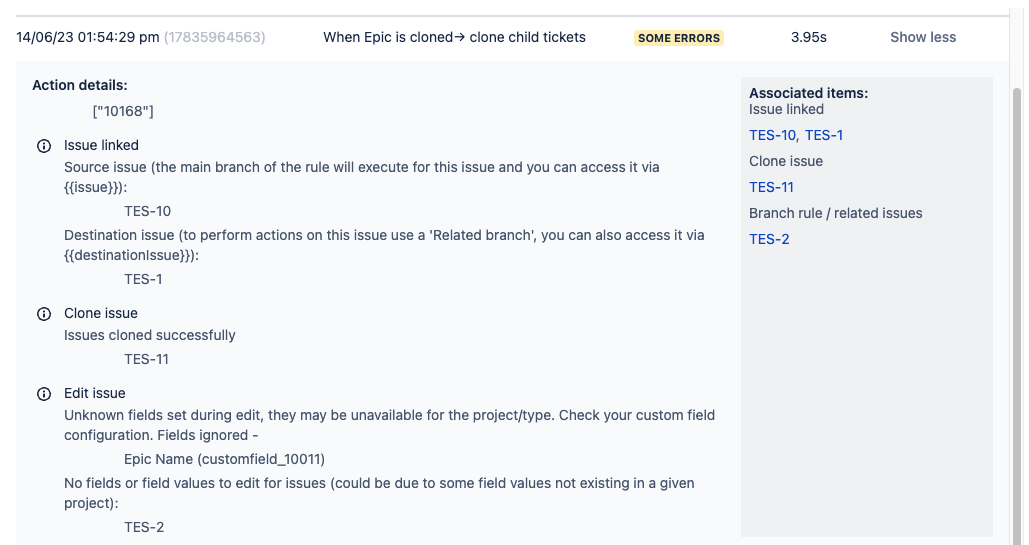 How to: When Epic is cloned→ clone child tickets